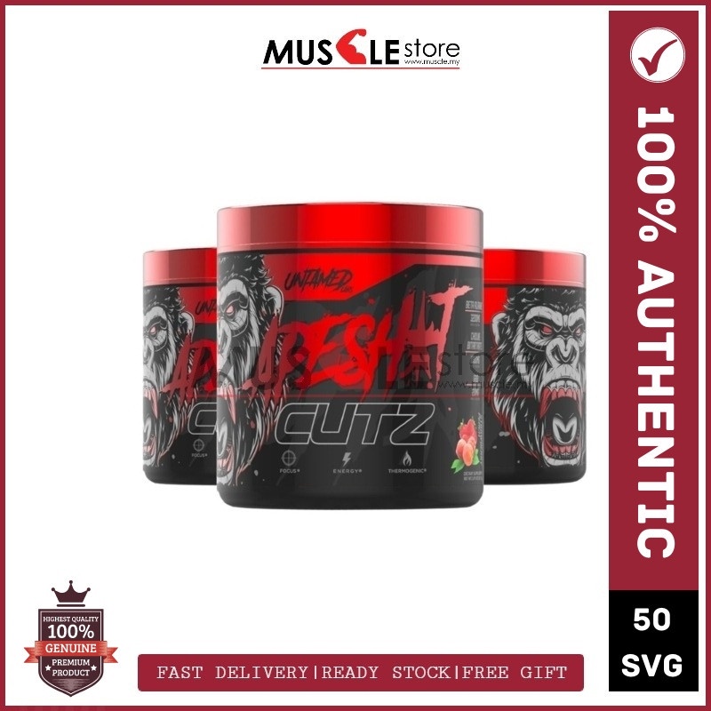 Primeval Labs APESH1T Cutz 50 Servings Strawberry Peach - Fat Burner ...