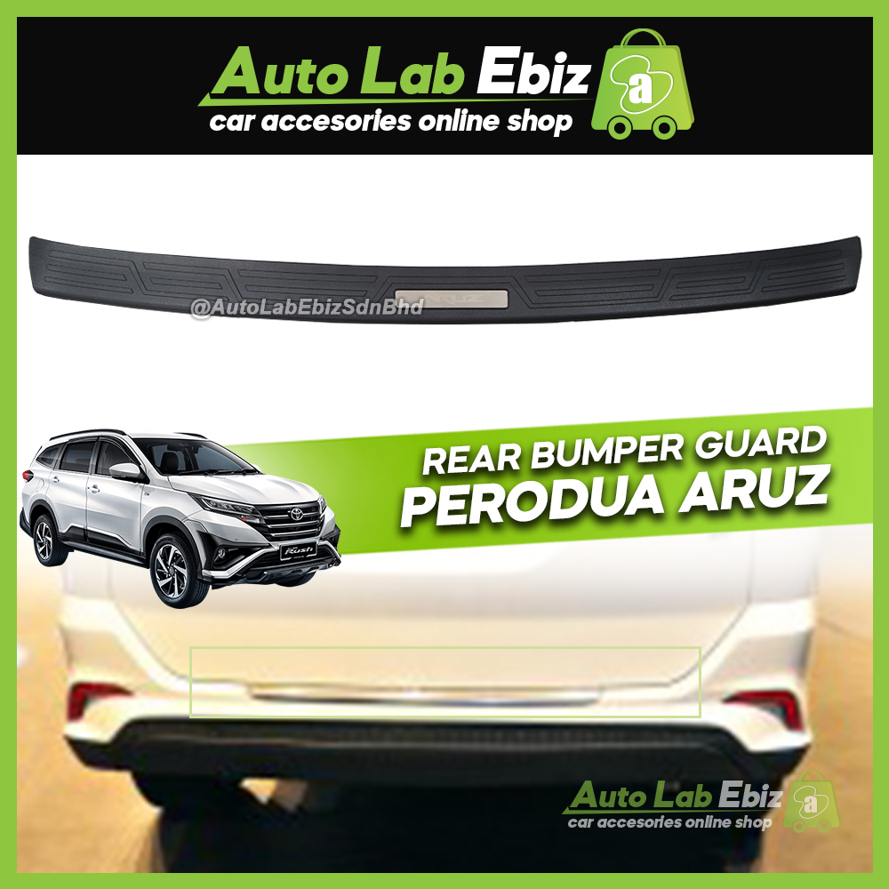 Rear Bumper Guard Perodua Aruz 2019-2023 | Shopee Malaysia