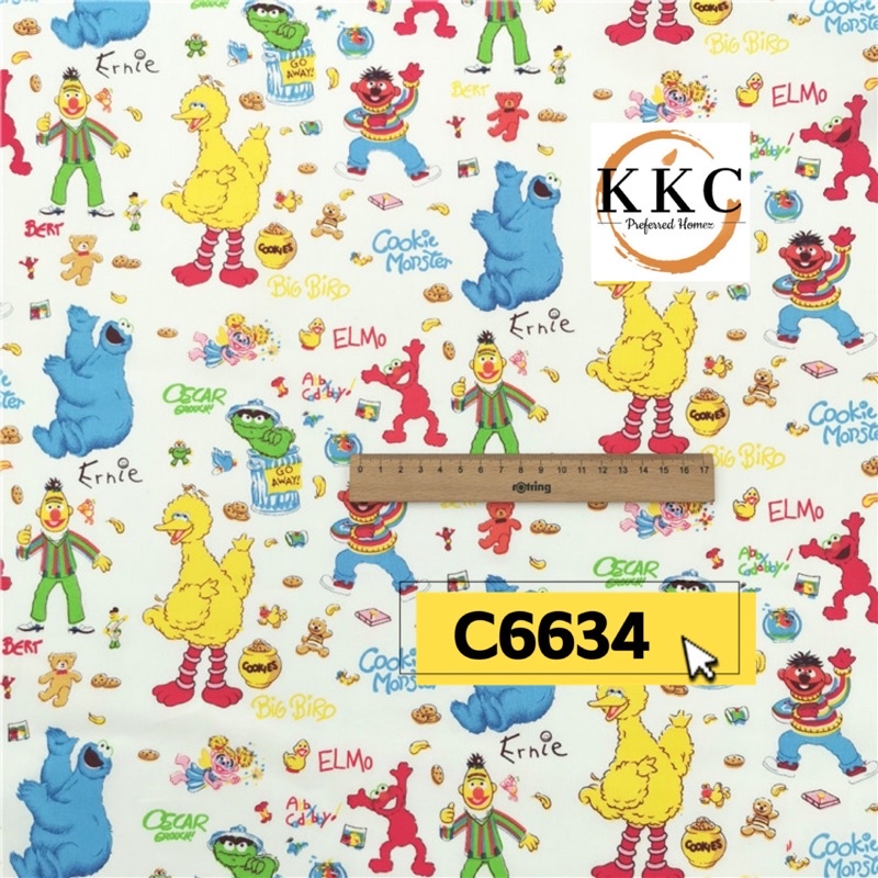 KKC 60" Cotton Twill Cartoon Kain DIY READY STOCK | Shopee Malaysia