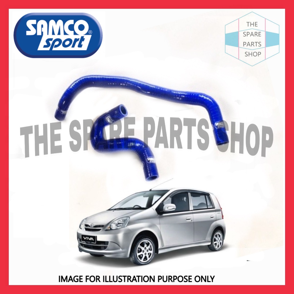 PERODUA VIVA (SILICONE) SAMCO BRAND HOSE RADIATOR BY PASS WATER PUMP ...