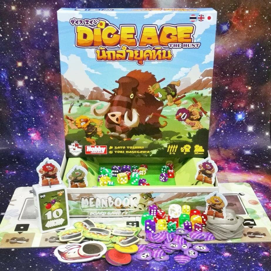 Dice Age: The Hunt Stone Age Hunter Board Game (Thai) | Shopee Malaysia