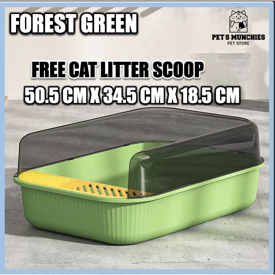 Large Cat Litter Box Bekas Pasir Kucing Besar Cat Toilet Kucing Cat ...