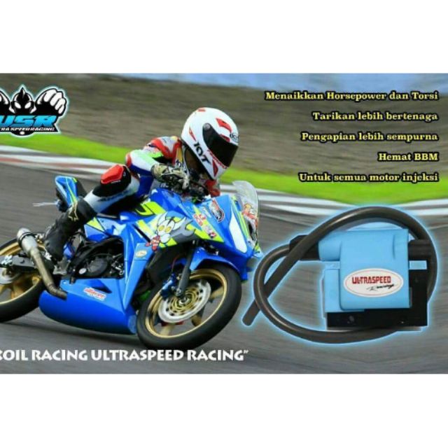 Super Plug Coil USR Universal Yamaha Y15 NVX R15 R25 Honda RS150 CBR ...