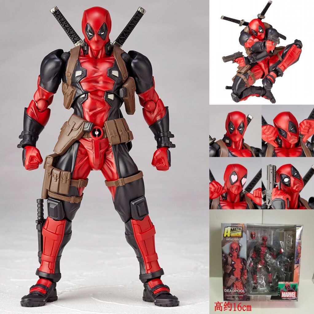[Movable] [Domino] Yamaguchi Style Series Deadpool Villain Hero Marvel ...