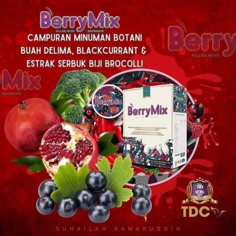 BERRY MIX C2JOY VIT C MINUMAN BOTANI ORIGINAL + FREE GIFT | Shopee Malaysia