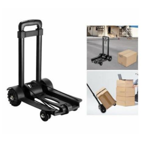 HEAVY DUTY! Portable Trolley Troli Beg Travel Trolley with Elastic Rope ...