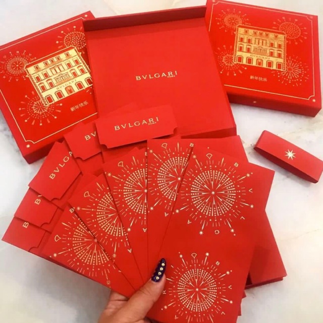 Bvlgari 2020 red packet (per one piece) | Shopee Malaysia