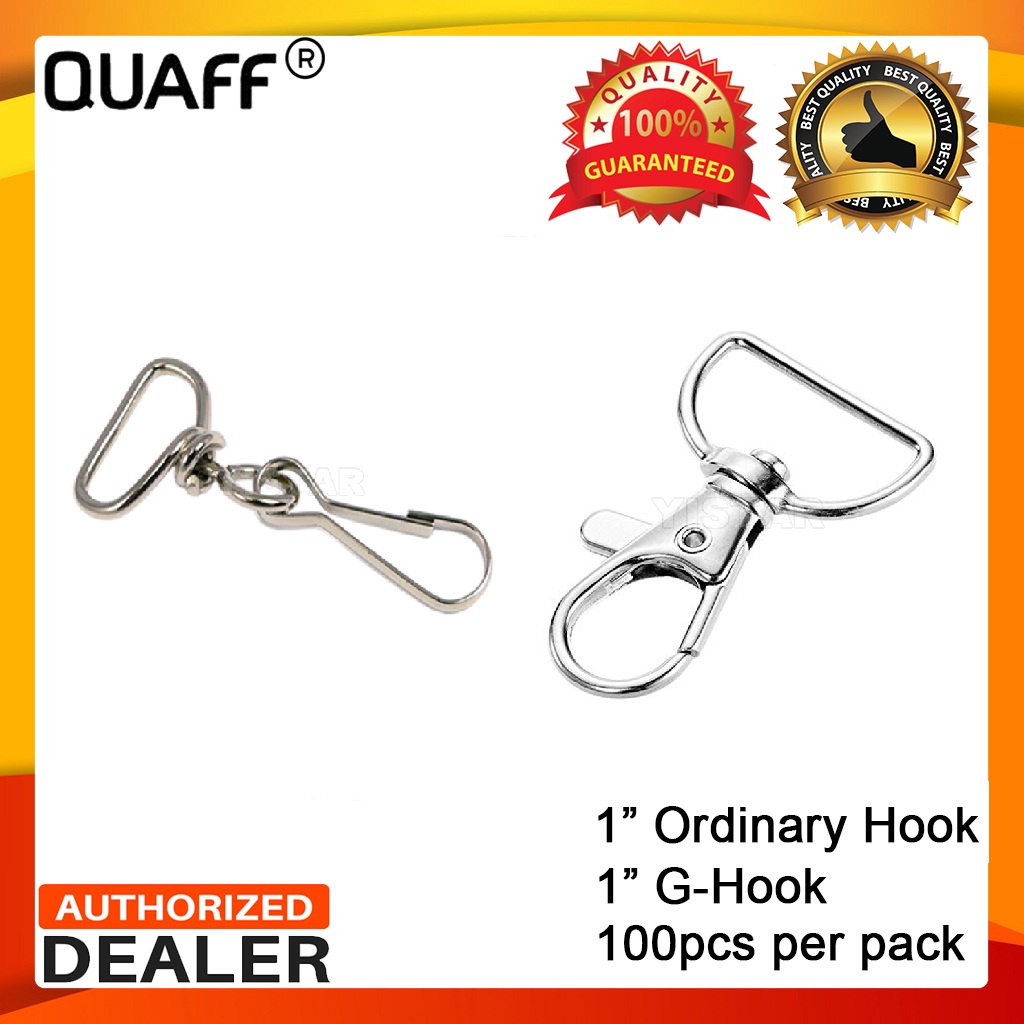 I.D. Hooks (1" Ordinary & 1" G-Hook & 3/4ghook -100 each pack) | Shopee ...