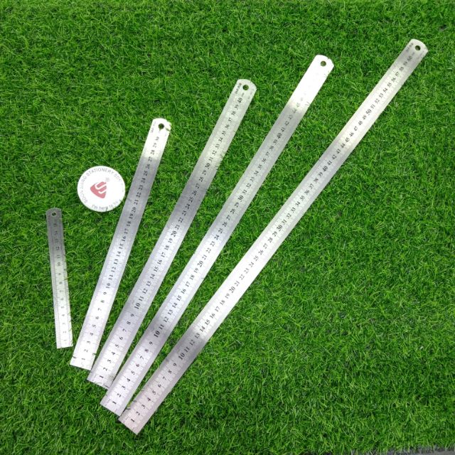 🎉READY STOCK IN MALAYSIA🎉Shif Steel Ruler (15cm/30cm/40cm/50cm/60cm ...