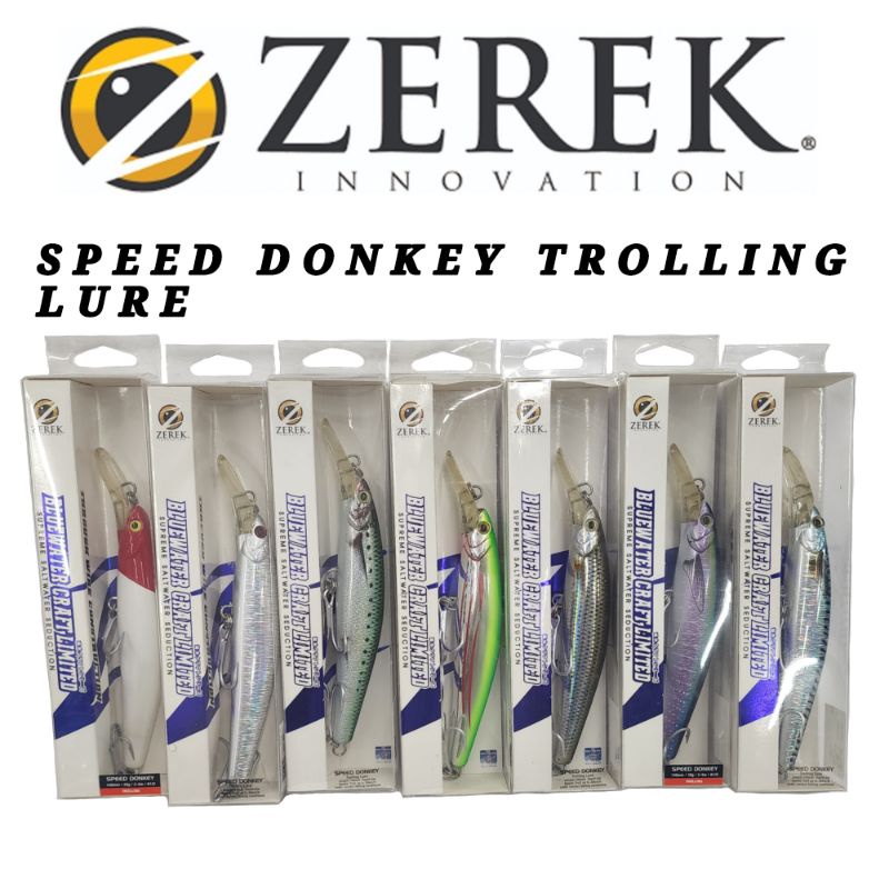 ZEREK SPEED DONKEY TROLLING LURES # TENGGIRI TROLLING LURES | Shopee ...
