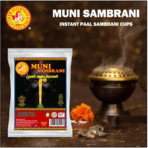 RM Enterprise's Muni Instant Paal Sambrani Dhoop Cup | Shopee Malaysia