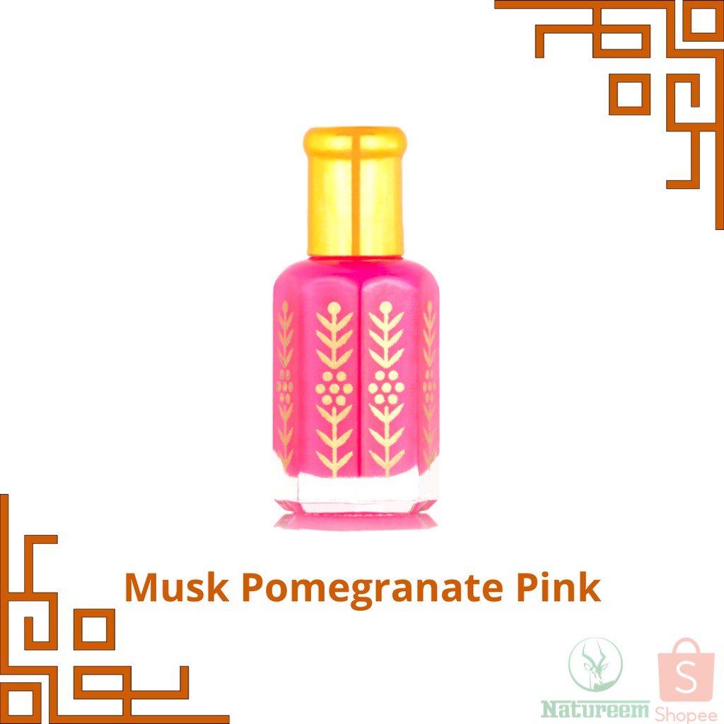 Musk Tahara Rumman 6ml Musk Al Tahara Pomegranate Kasturi Delima Pink ...