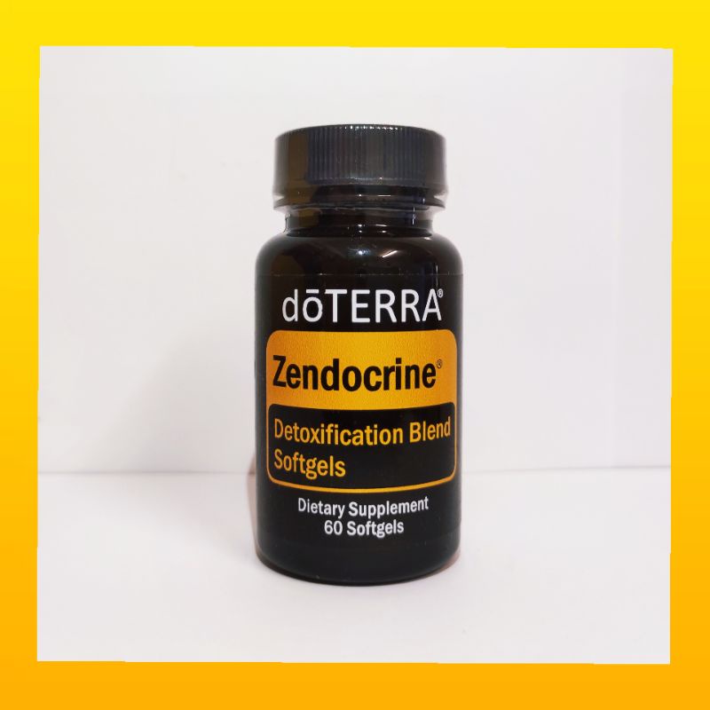 Doterra Zendocrine Softgels Detoxification Blend 60 Softgels Shopee