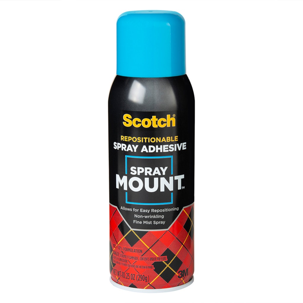 3M Scotch Spray Mount Artist's Repositionable Adhesive, One 10.25 Ounce ...