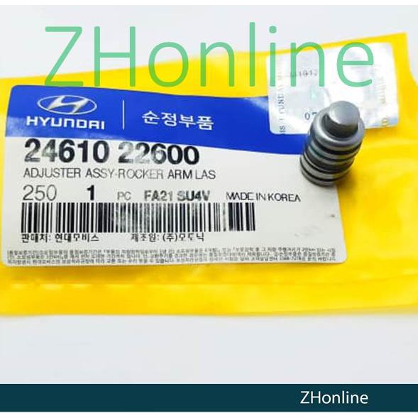 ORIGINAL HYUNDAI ACCENT 1.3 1.5, GETZ 1.3 1.5 - VALVE ADJUSTOR VALVE ...