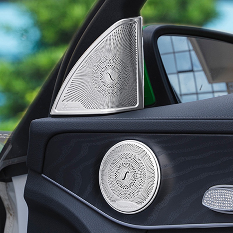 Car Audio Speaker Cover Trim Door Loudspeaker Cover Trim Car ...