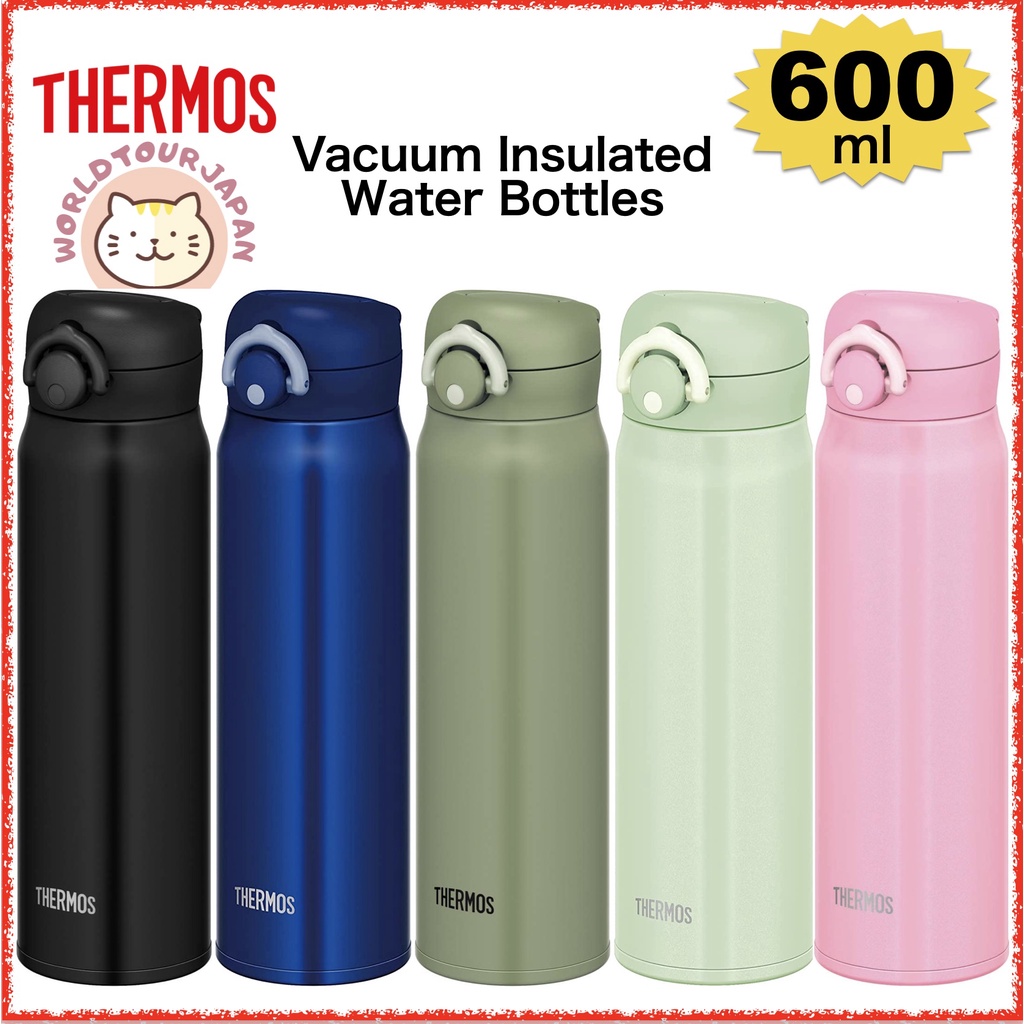 THERMOS Vacuum Insulated Water Bottle / 600ml / 240g / JNR-601, JNR-602 / available HOT or COLD ...