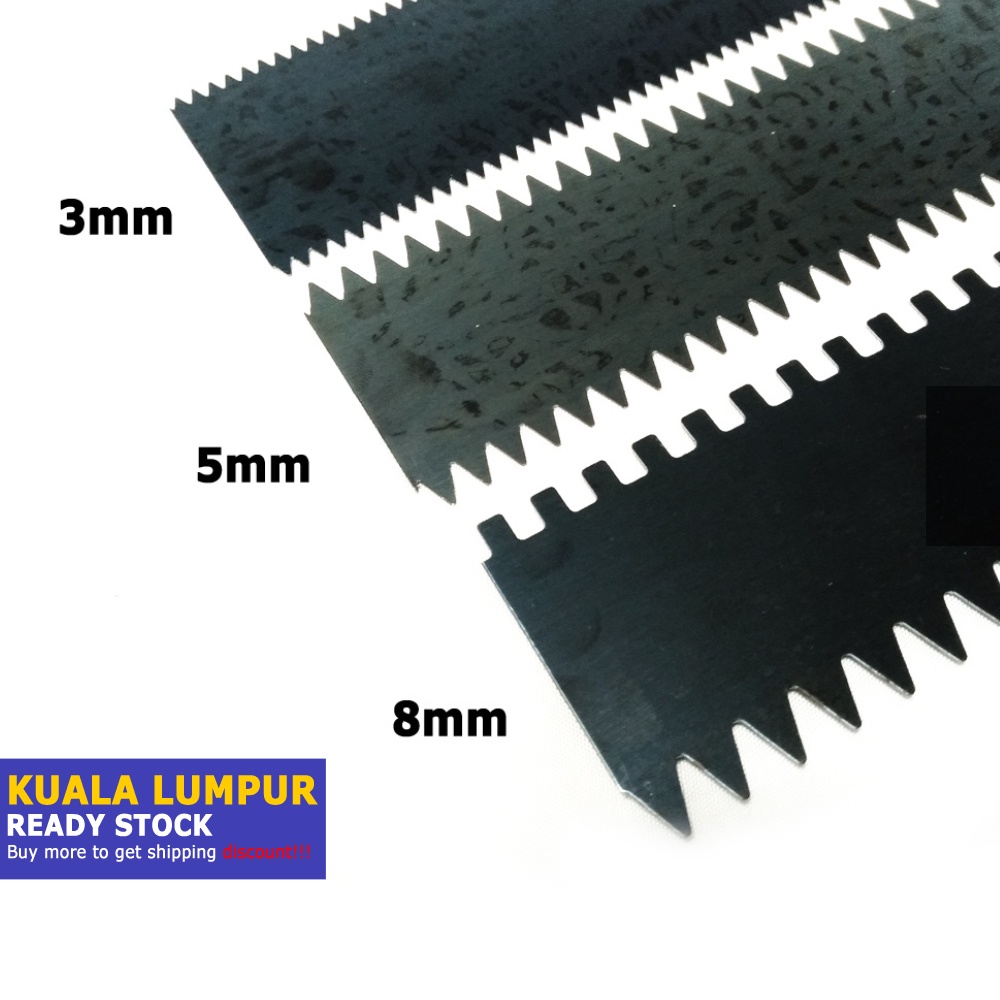 Squeegee Rake Scraping Teeth Blade Self-leveling for Epoxy or Self ...