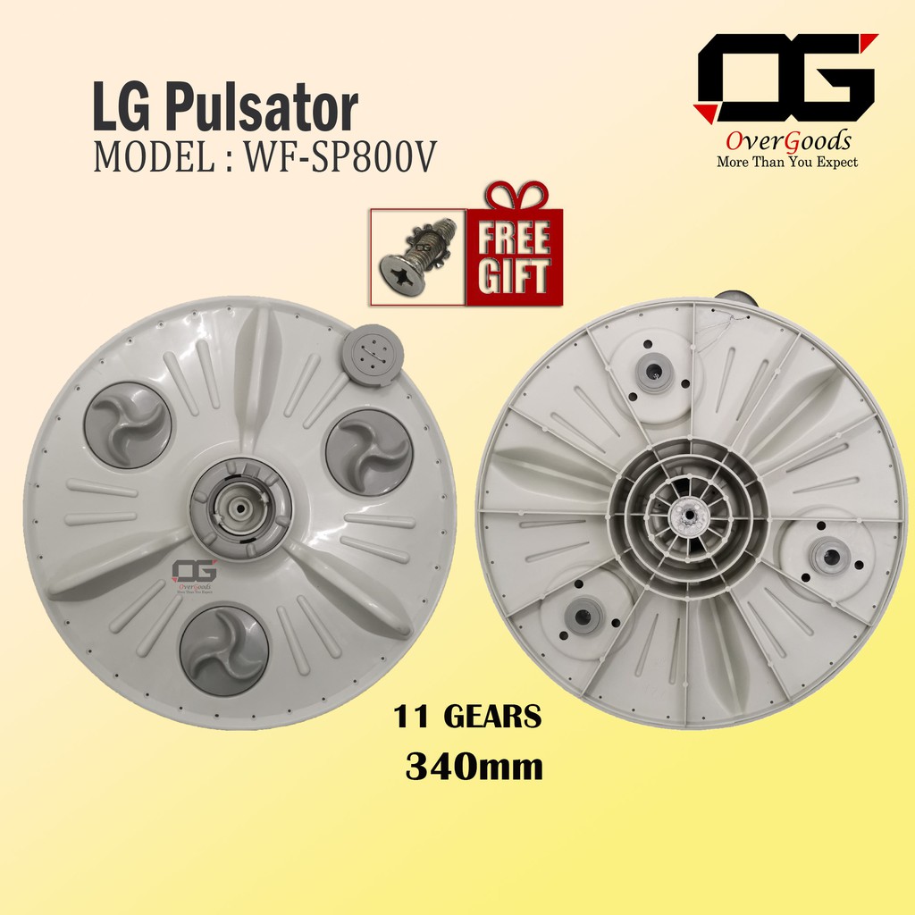 34cm WF-SP800V / WF-S750 / WF-S6886TC / WF-788TC LG Kipas Pinggan Mesin ...