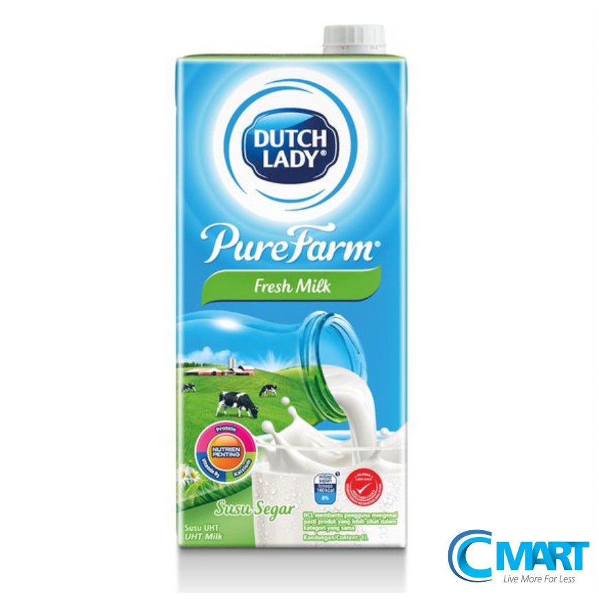 Dutch Lady UHT Fresh Milk 1Litre | Shopee Malaysia
