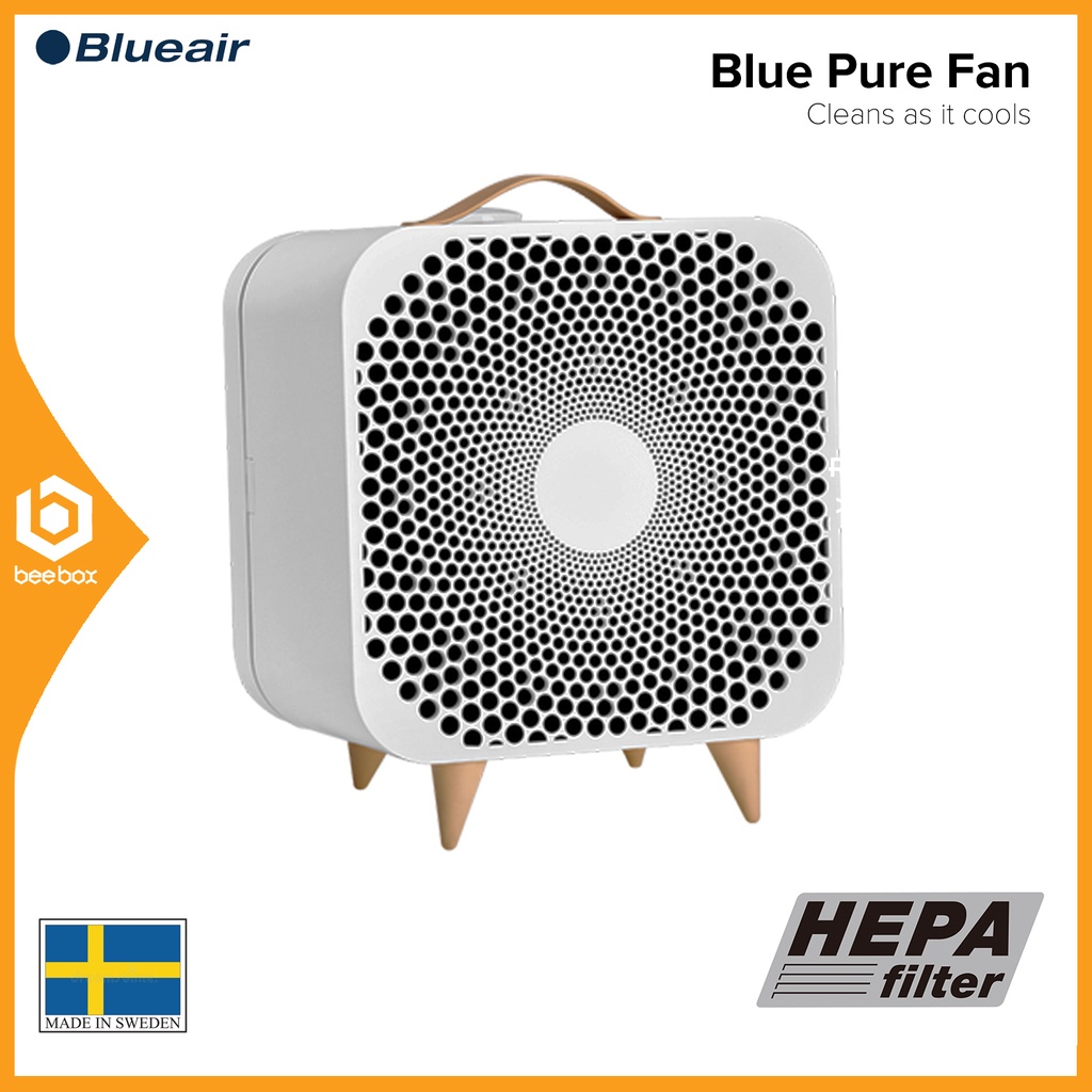 Blueair Blue Pure Fan Purifying Fan / Air Purifier Fan (Clean + Cool ...