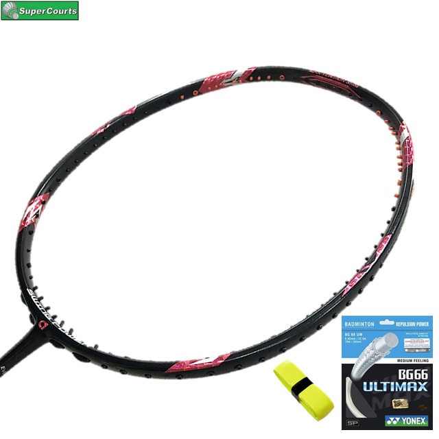 Apacs Stardom 80 II Siap Pasang Tali 4 Knot + Foc Grip ORIGINAL ...