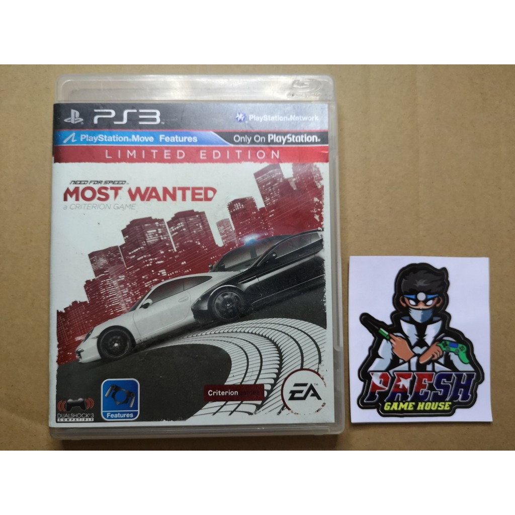 NEED FOR SPEED MOST WANTED PS3 RACING GAMES USED DVD **PHYSICAL DISC ...