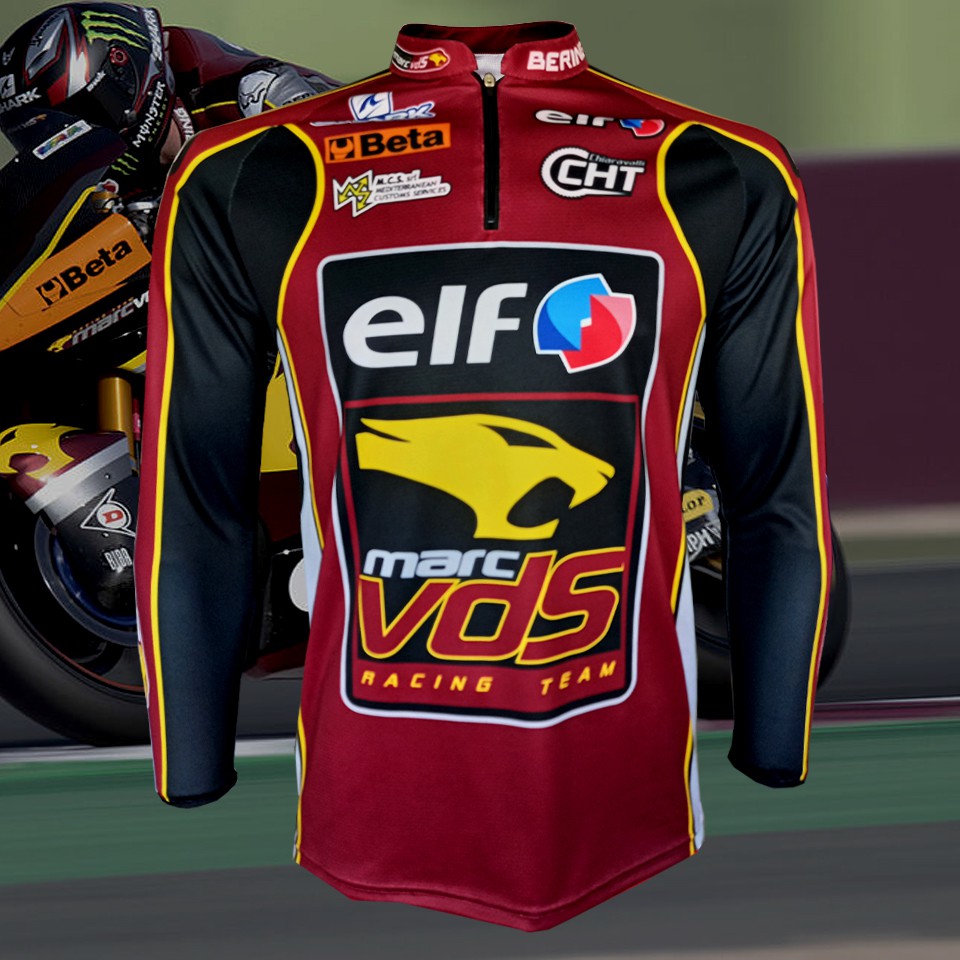 MotoGP ELF Marc VDS Racing Long Sleeve Big Bike MG0043 Model Sam Lowes ...