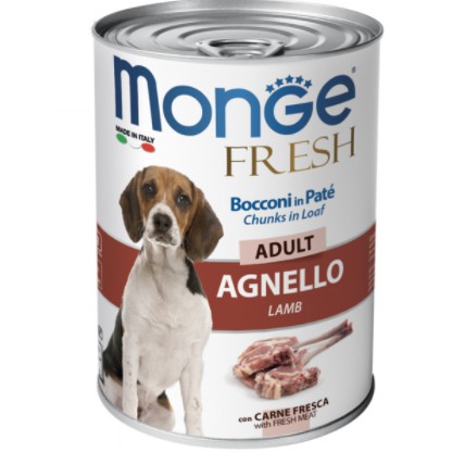 Monge ketulan segar dalam roti dewasa AGNELLO Lamb 400g (Monge Fresh ...