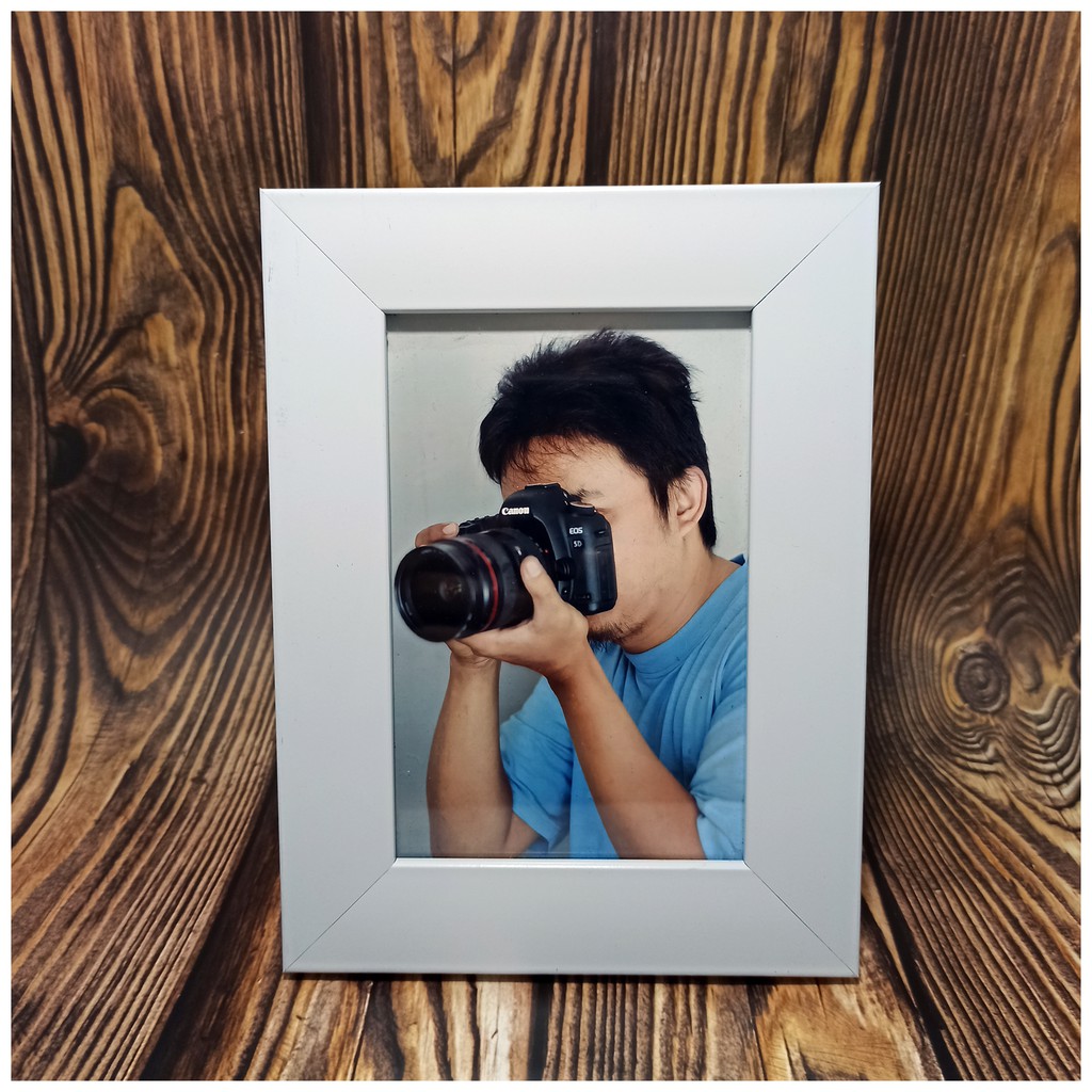 PUTIH Frame/frame/figure/frame Minimalist 4R White | Shopee Malaysia