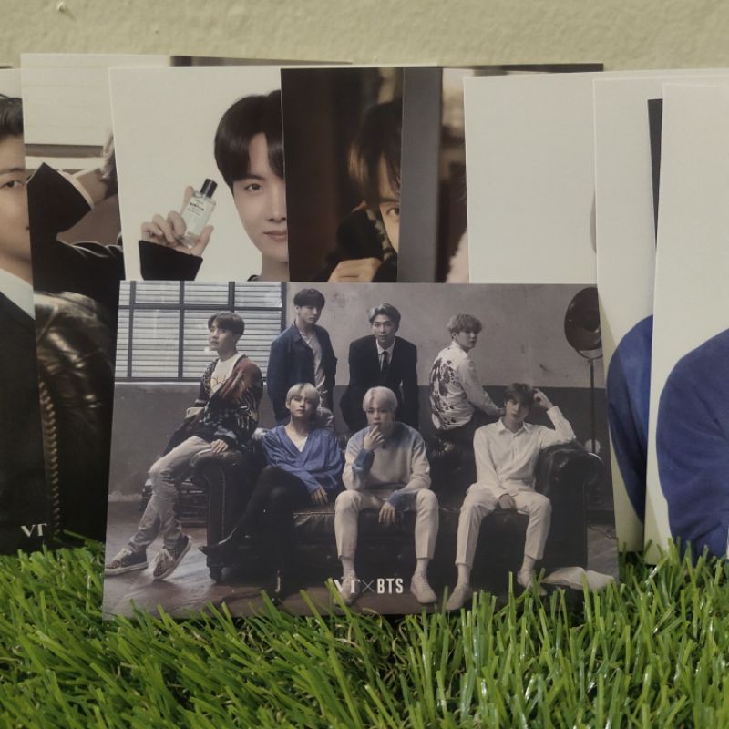 PhotoCard Official VT x BTS Original VT Cosmetics X BTS/ | Shopee Malaysia