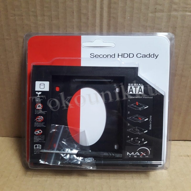 Second HDD Caddy 2,5" (9,5mm) Black | Shopee Malaysia