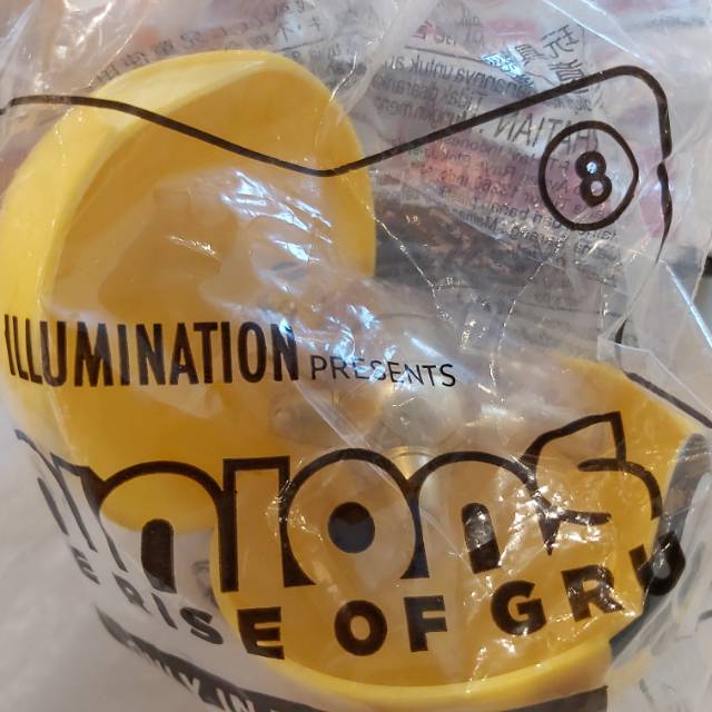 Happy Meal Minion Gold Number 8 Limited Edition 2020 | Shopee Malaysia