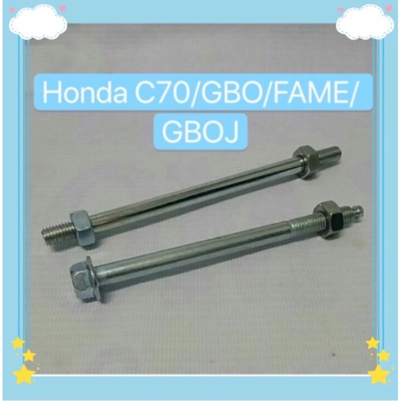 [Best Buy] Engine shaft upper+Lower honda c70 / gbo / gboj / fame ...