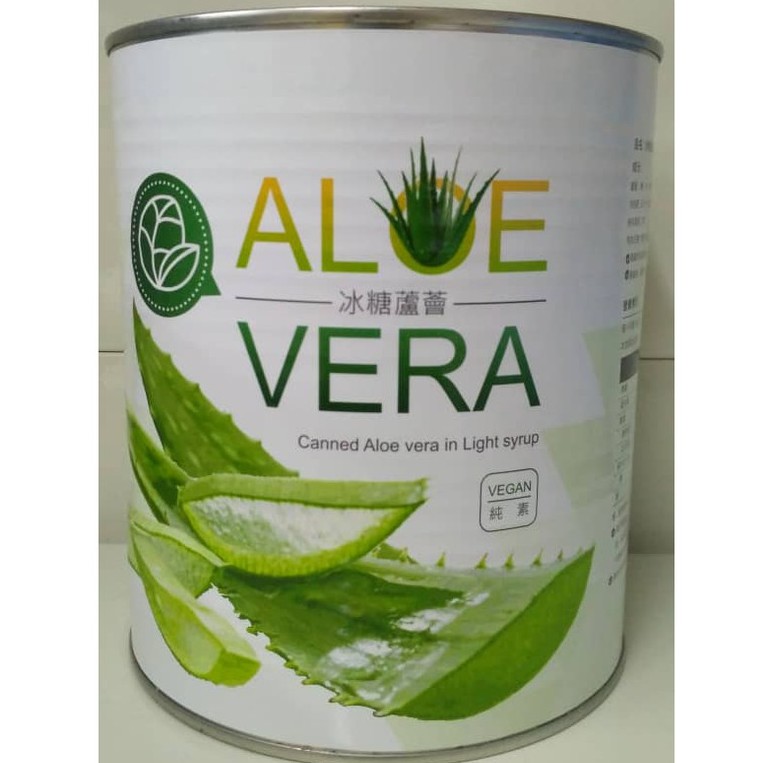 CANNED ALOE VERA IN LIGHT SYRUP 3KG (冰糖芦荟)(HALAL) | Shopee Malaysia