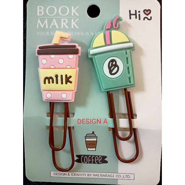 Ready Stock Bookmark Cute coffee/milk/Latte/Flowers | Shopee Malaysia