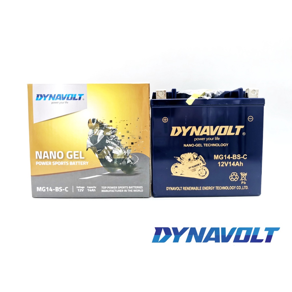 Original DYNAVOLT Nano Gel Battery YTX14-BS Bateri MG14-BS Superduke ...