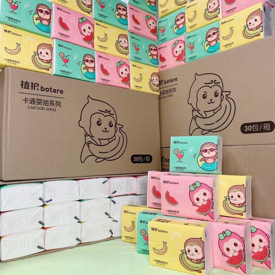 【READY STOCK】Botare Cartoon Series Soft Facial Tissue Paper (70 pulls x ...
