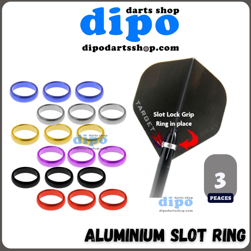 DiPO Darts Accessories - Slot Lock Ring (3pcs) | Shopee Malaysia