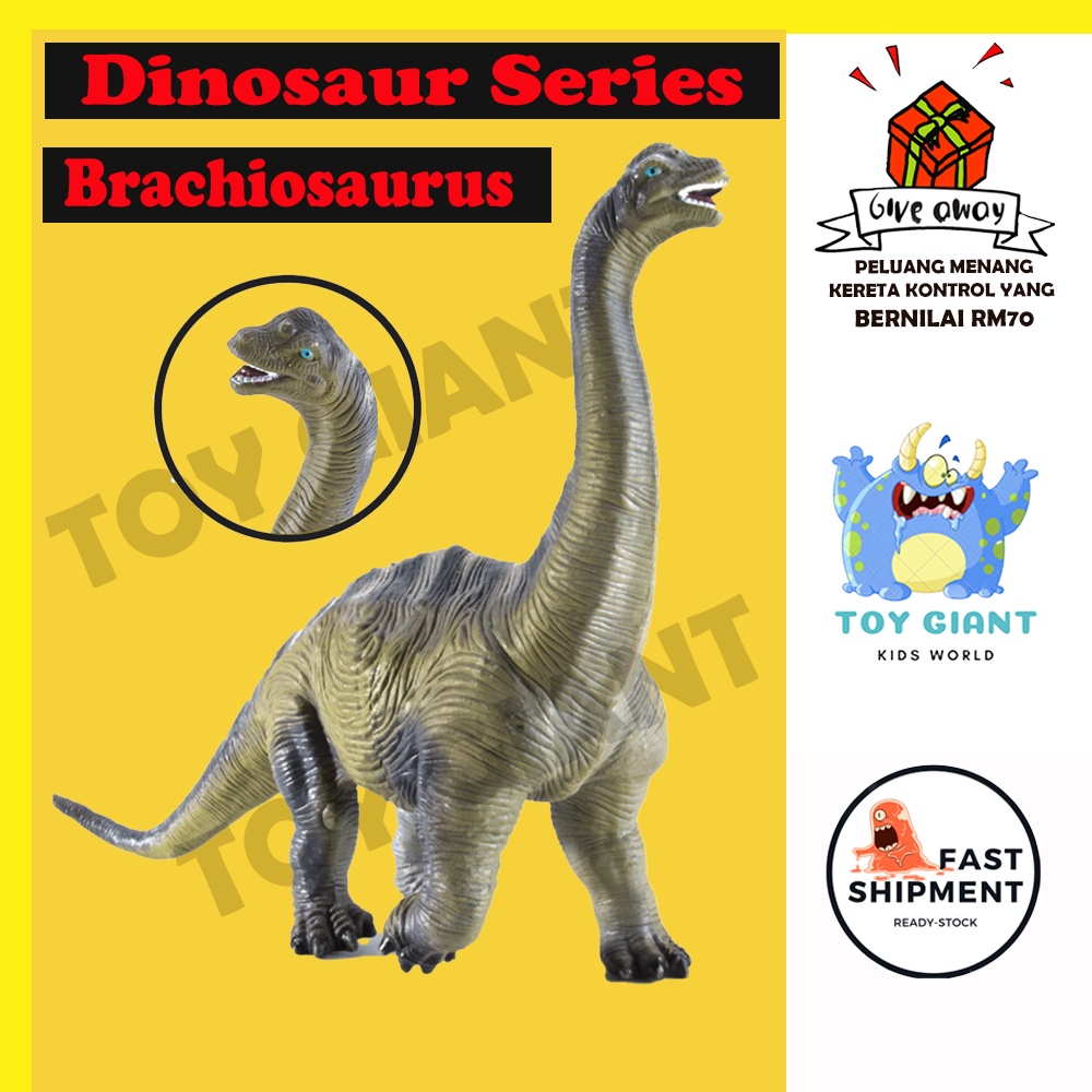 Mainan Dinasour/Dinasour Toy/ Spinosaurus/Plesiosaurus/Parasaurolophus ...