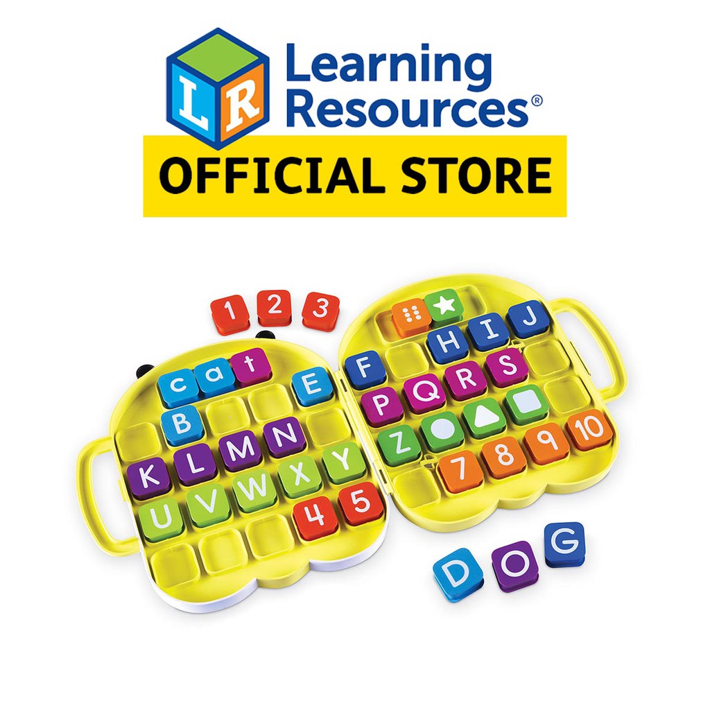 Learning Resources AlphaBee- Age 2-6, Letters, Numbers, Shapes ...