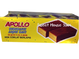Apollo Chocolate Layer Cake 18g Childhood Snack Jajan Zaman Dulu Kanak ...