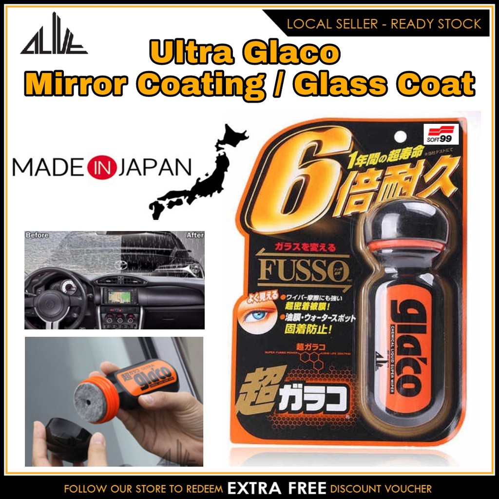 Soft 99 | Soft99 Ultra Glaco - mirror coating / glass coat - ( Made in ...