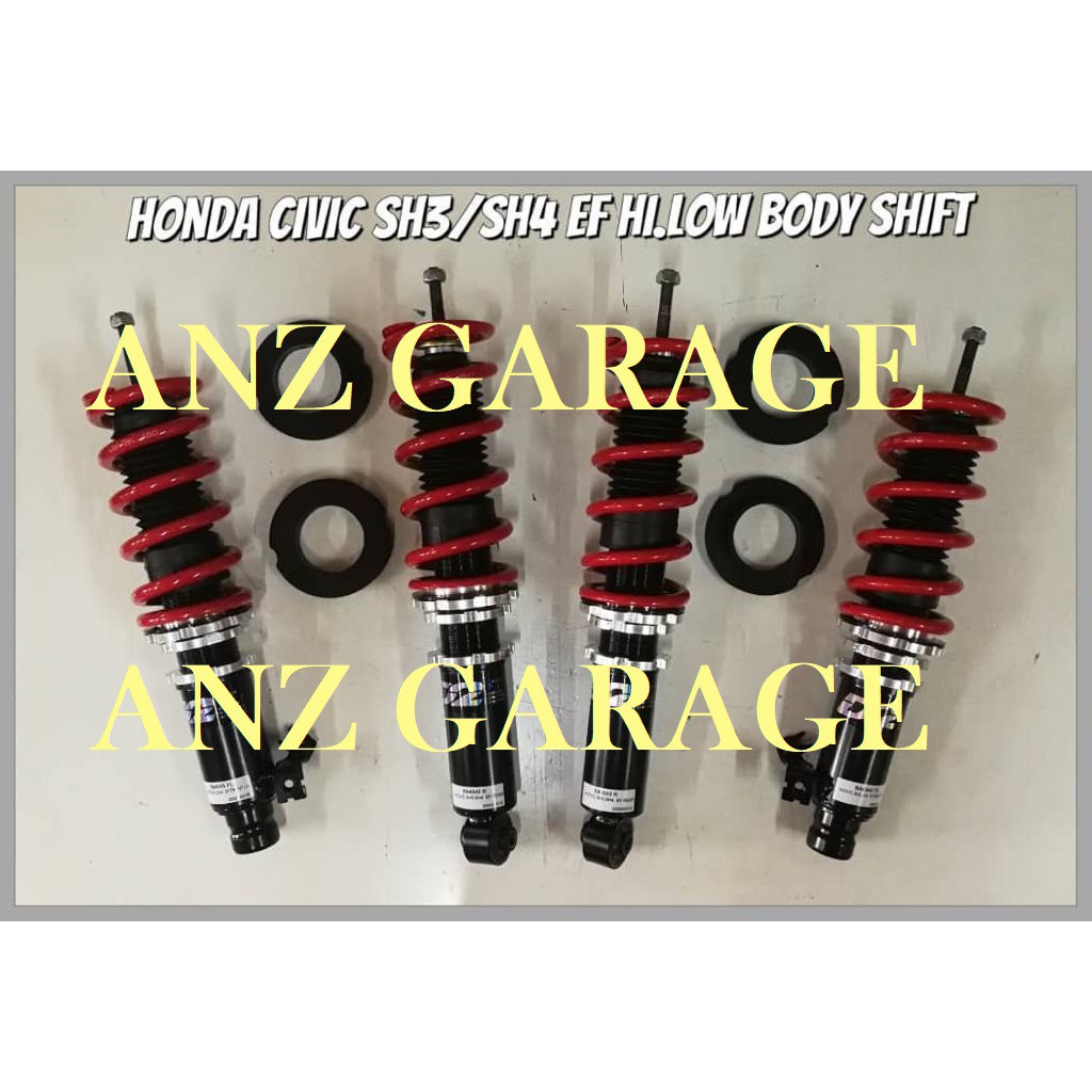 Honda EF EX CRX D2 Adjustable Absorber Hilo Bodyshift SH3 SH4 | Shopee ...