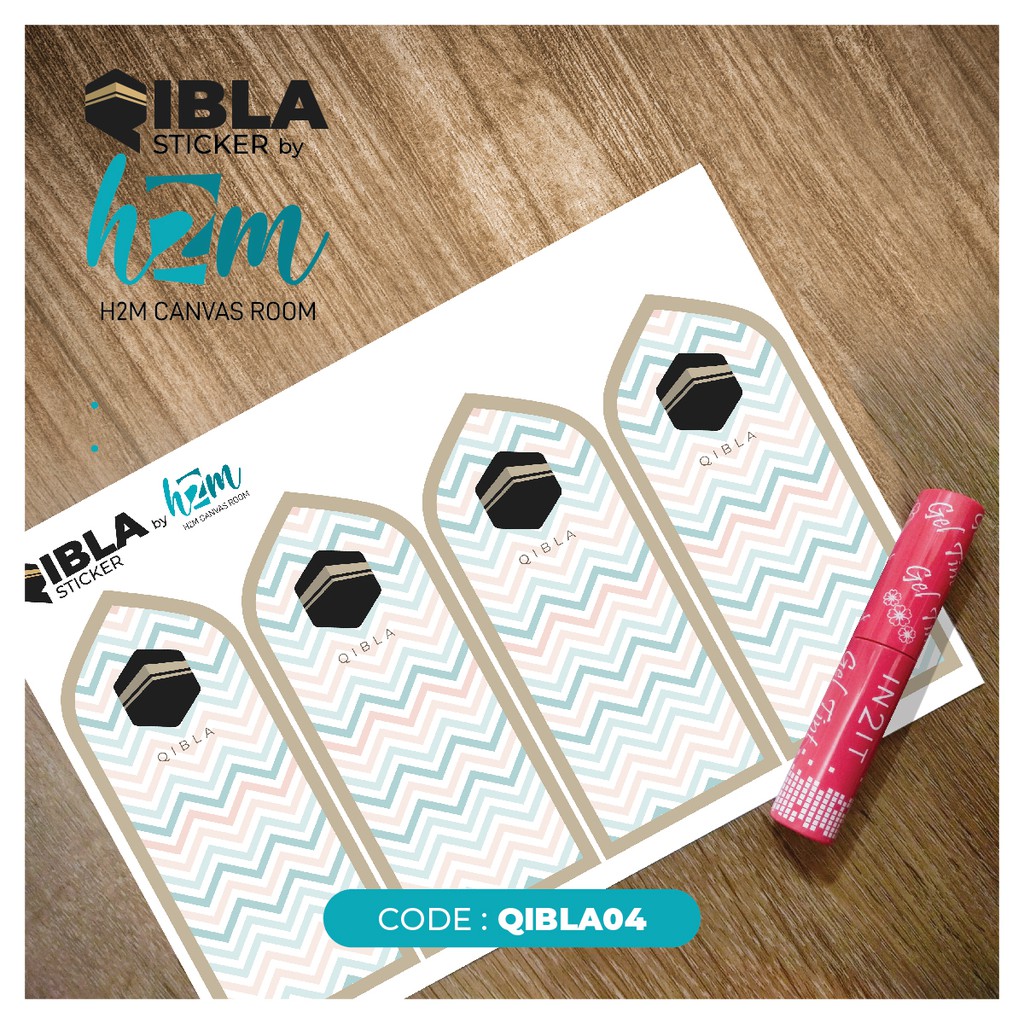 Islamic Penunjuk Arah Kiblat Sticker (Gift, Cenderamata, Hadiah ...