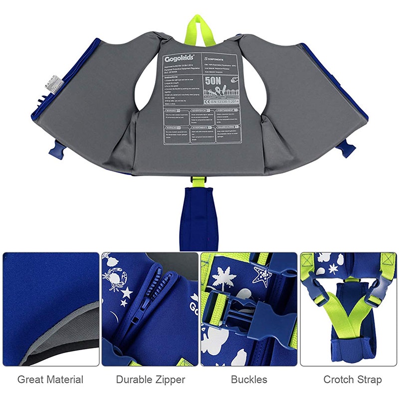 📦Malaysia Stock📦Gogokids Safe Life Jacket Kids Life Jacket Life Vest ...