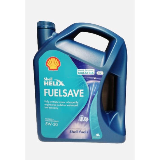 💯 Original Shell Helix Fuelsave 5W-30 4L | Shopee Malaysia