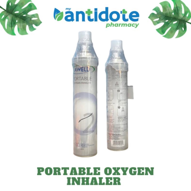 AWELD PORTABLE OXYGEN INHALER 600ML TWIN | Shopee Malaysia