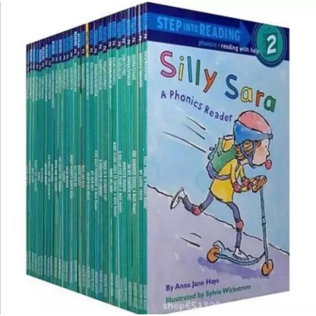 (30 Books) Step Into Reading level 2 Story Book | Shopee Malaysia