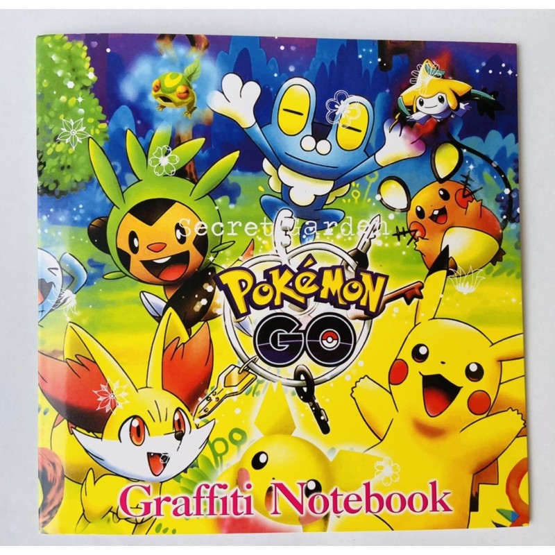 Colouring Pokemon Go Book | Shopee Malaysia